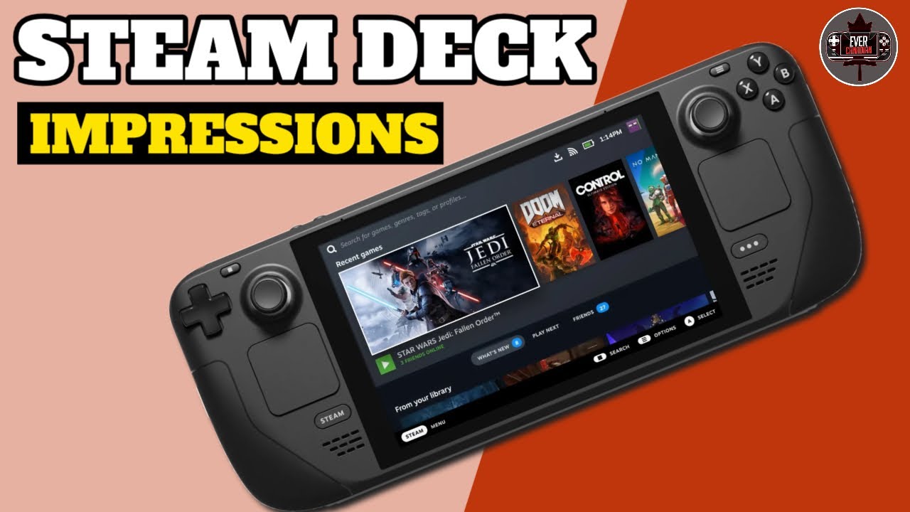 Steam Deck First Impressions from a Non PC Expert - YouTube