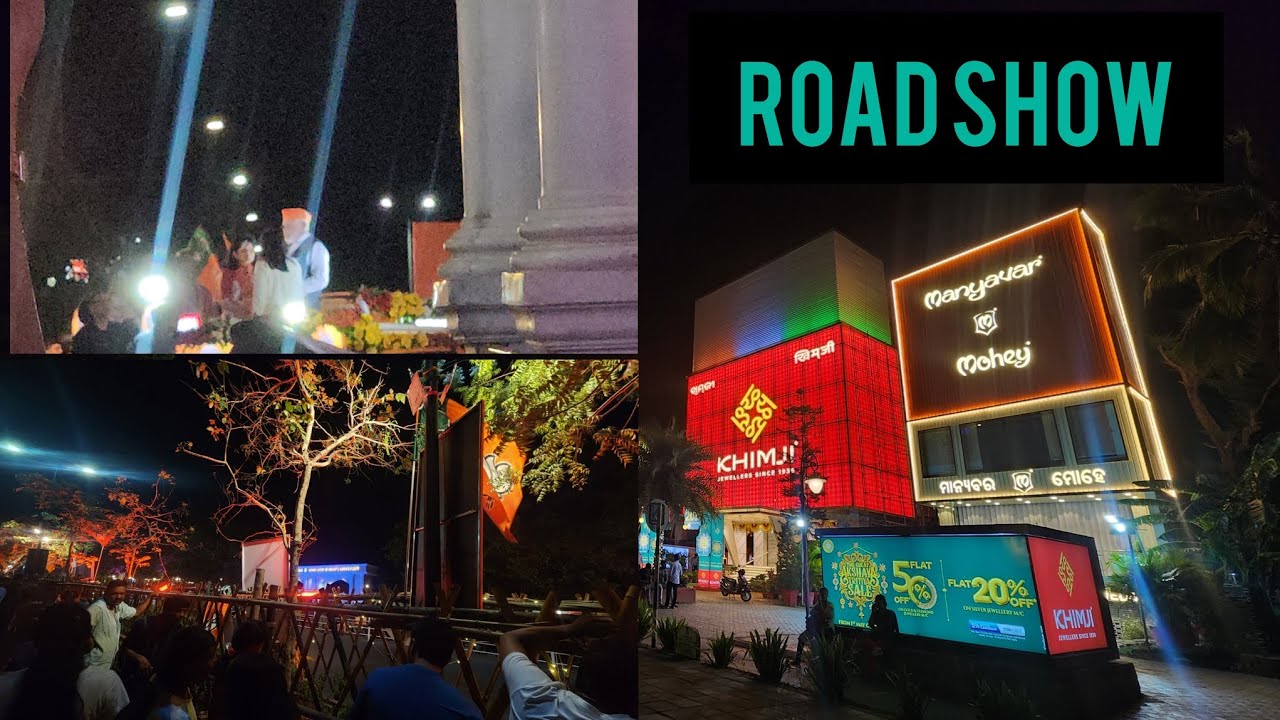 Roadshow in janpath, Bhubaneswar ,ft.Shri Narendra Modi #narendramodi # ...