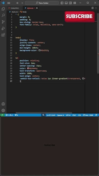 Day 005: Glowing Tube light Text Animation Effects with CSS - #clevercoder #css #html # ...
