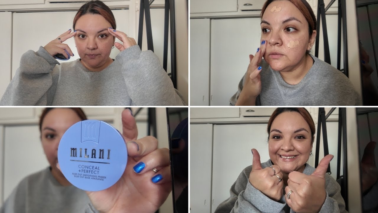 Simple Everyday Makeup Routine for Textured Skin | Mini Milani Primer ...