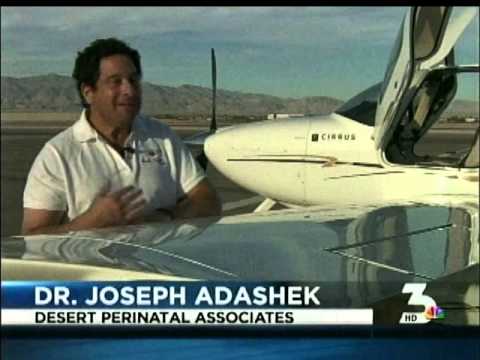 Dr. Adashek and Angel Flight West Help Transport Sick Children - YouTube