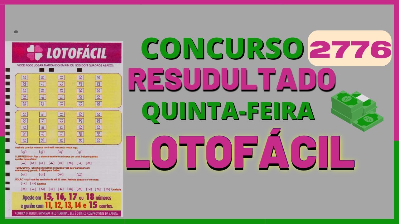 🤞RESULTADO LOTOFACIL DE HOJE 30-03-2023 CONCURSO 2776 QUINTA-FEIRA ...
