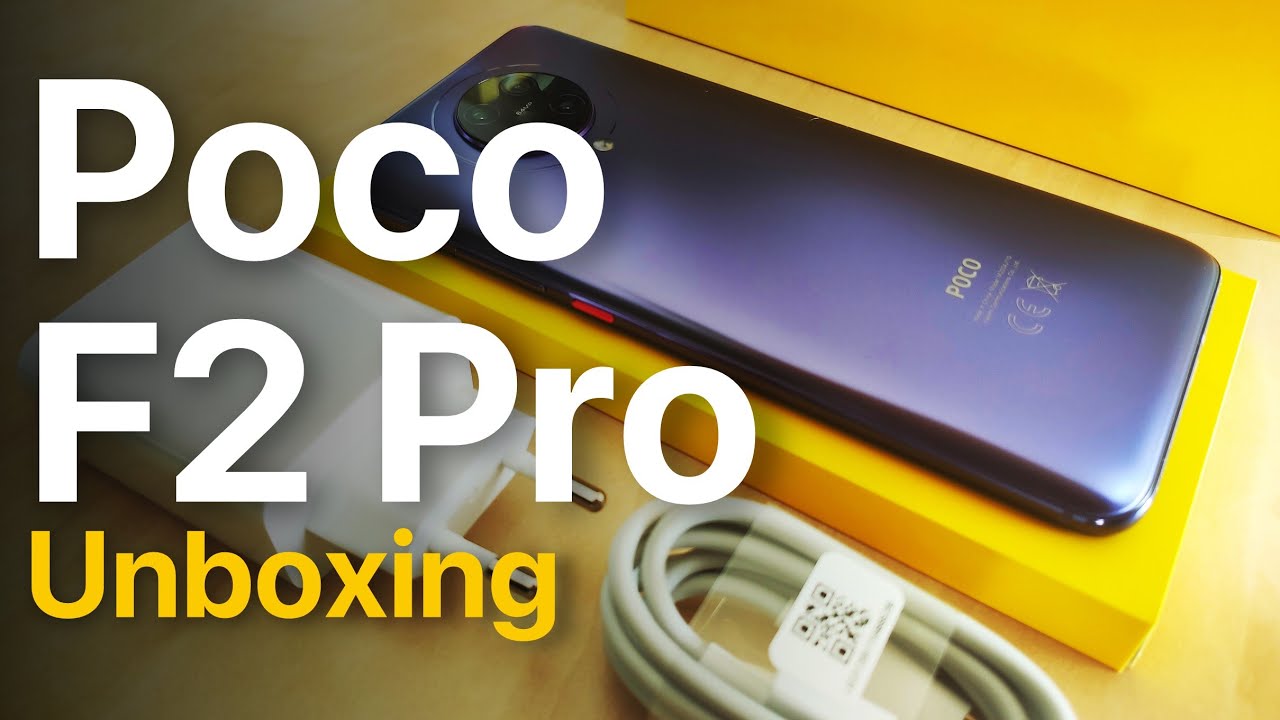 Poco F2 Pro - Unboxing 🥰 - YouTube