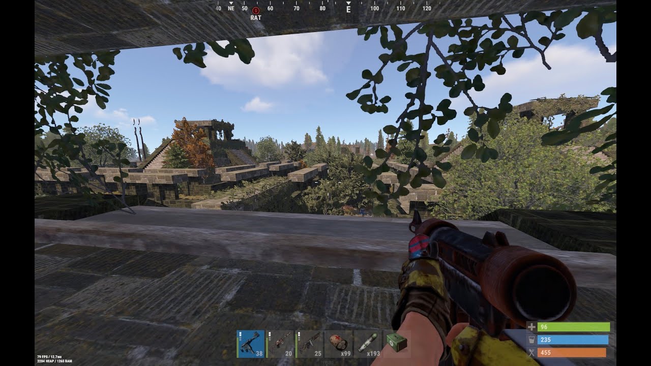 RUST LIVE | solo Aztec Ruins card puzzle - YouTube