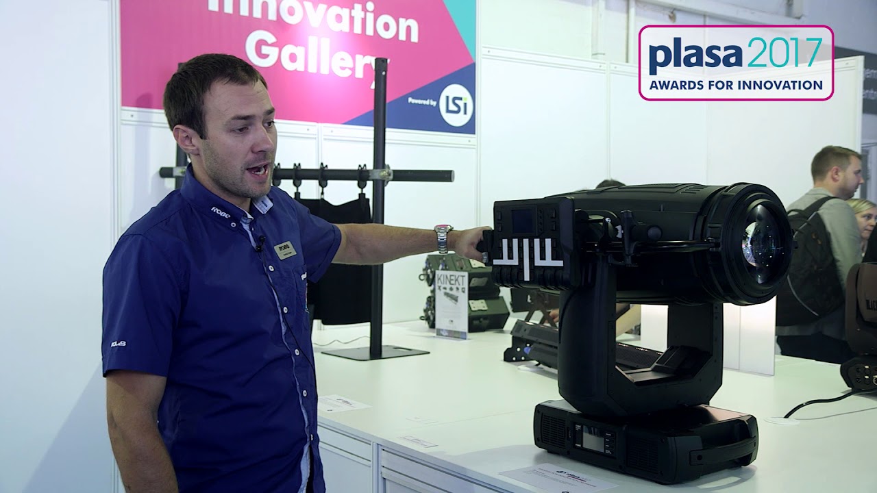 PLASA 2017 Awards for Innovation - Robe BMFL LightMaster - YouTube