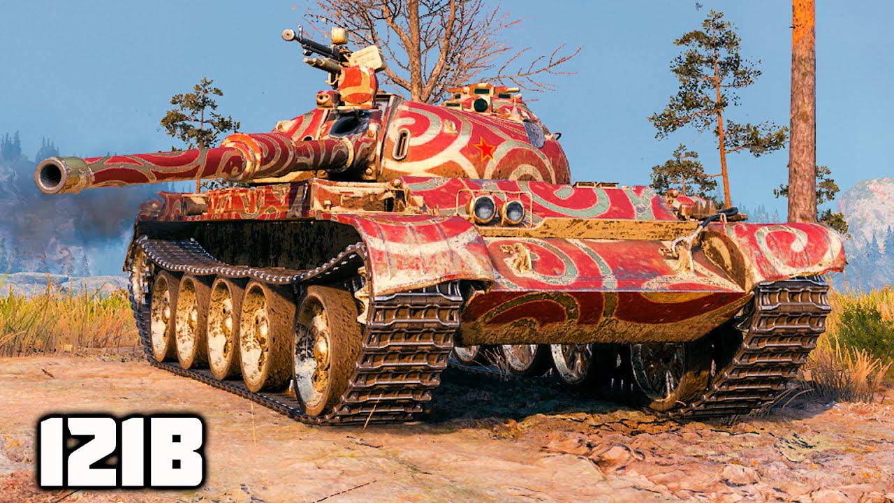 121B WoT – 5 Kills, 9,8K Damage - YouTube