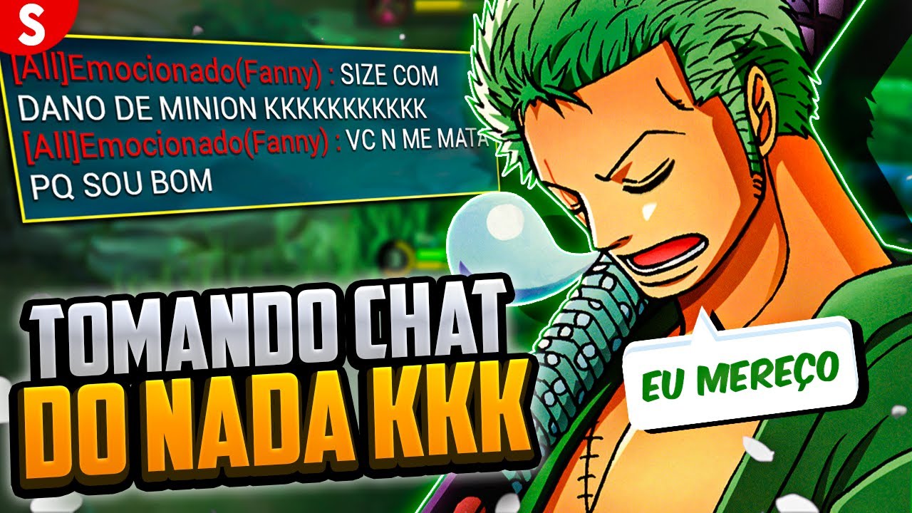 FIQUEI TOMANDO CHAT DE UM "STREAMER" DO NADA KKKKKKK | MOBILE LEGENDS ...