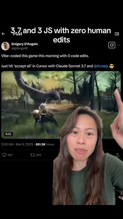 AI vibe coding video games with Cursor AI, Claude Sonnet 3.7, and Three ...