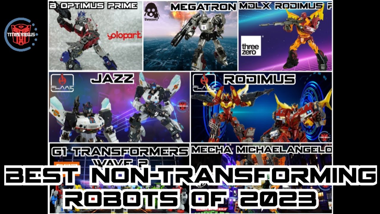 Best Non-Transforming Robots of 2023 - YouTube