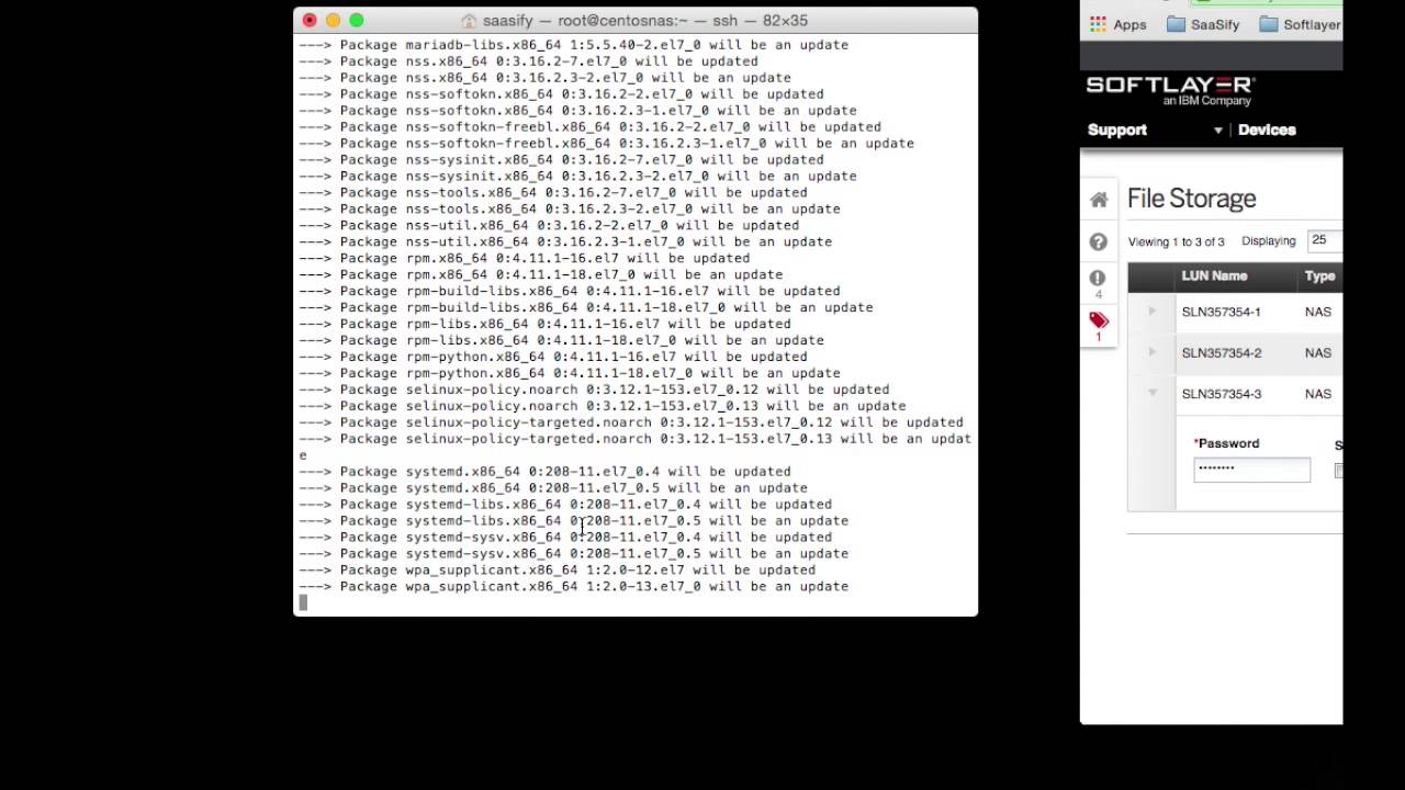Softlayer Tutorial Twelve Part2 Nas On Centos Youtube