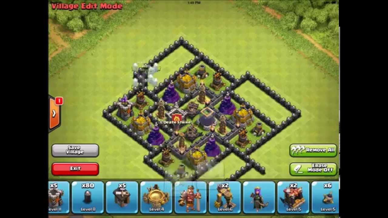 Max TH9 Farming Base! - YouTube