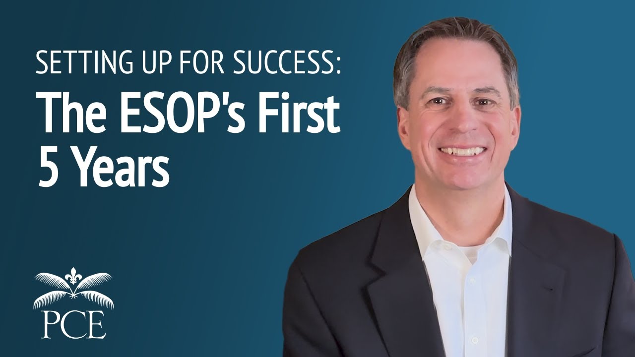 Setting Up for Success: The ESOP’s First Five Years - YouTube