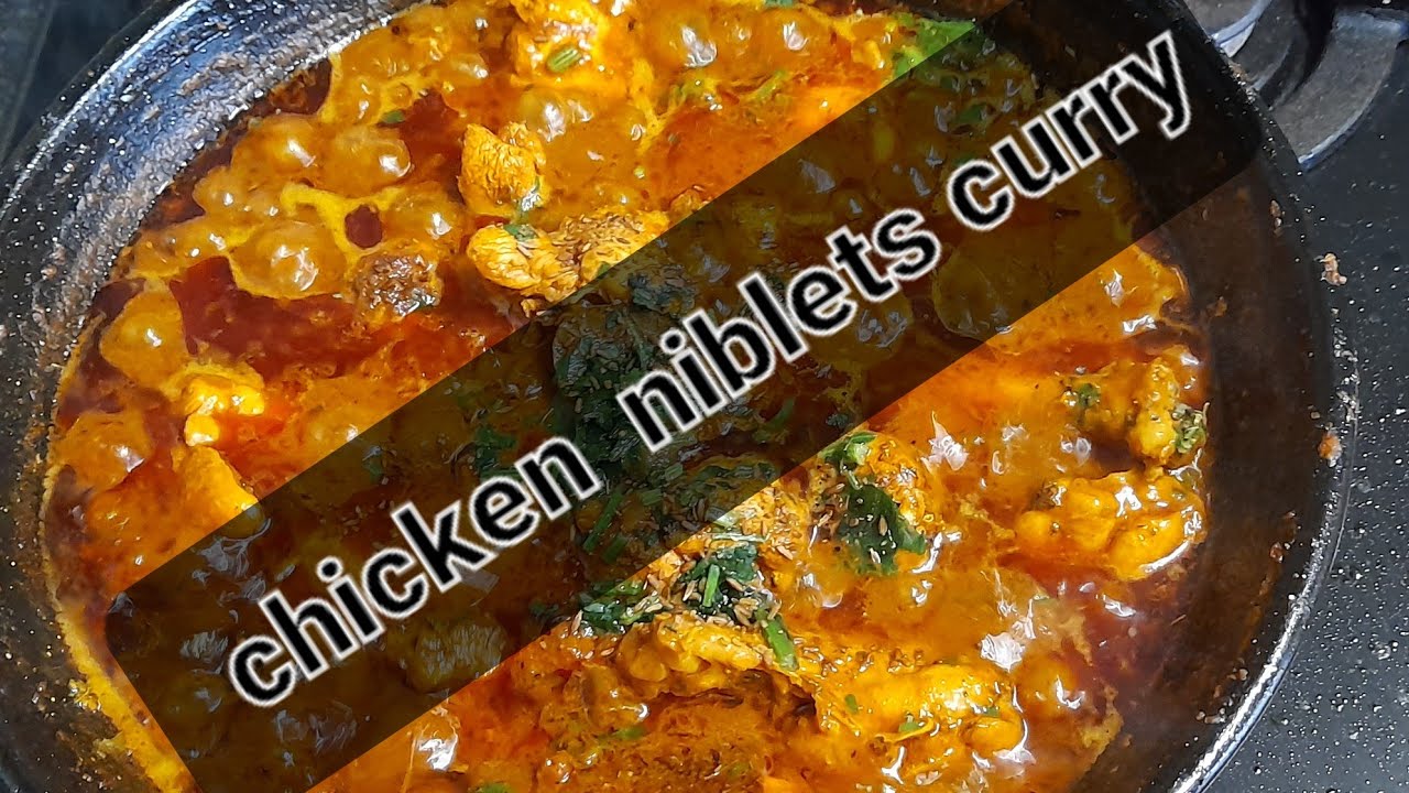 easy chicken niblets curry recipe - YouTube