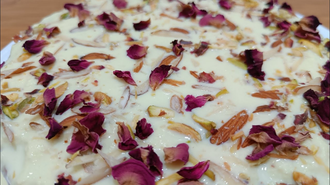 Rabri Malai Cake 🍰 रबड़ी मलाई केक | Rakhi specia l Eggless Cake Recipe ...