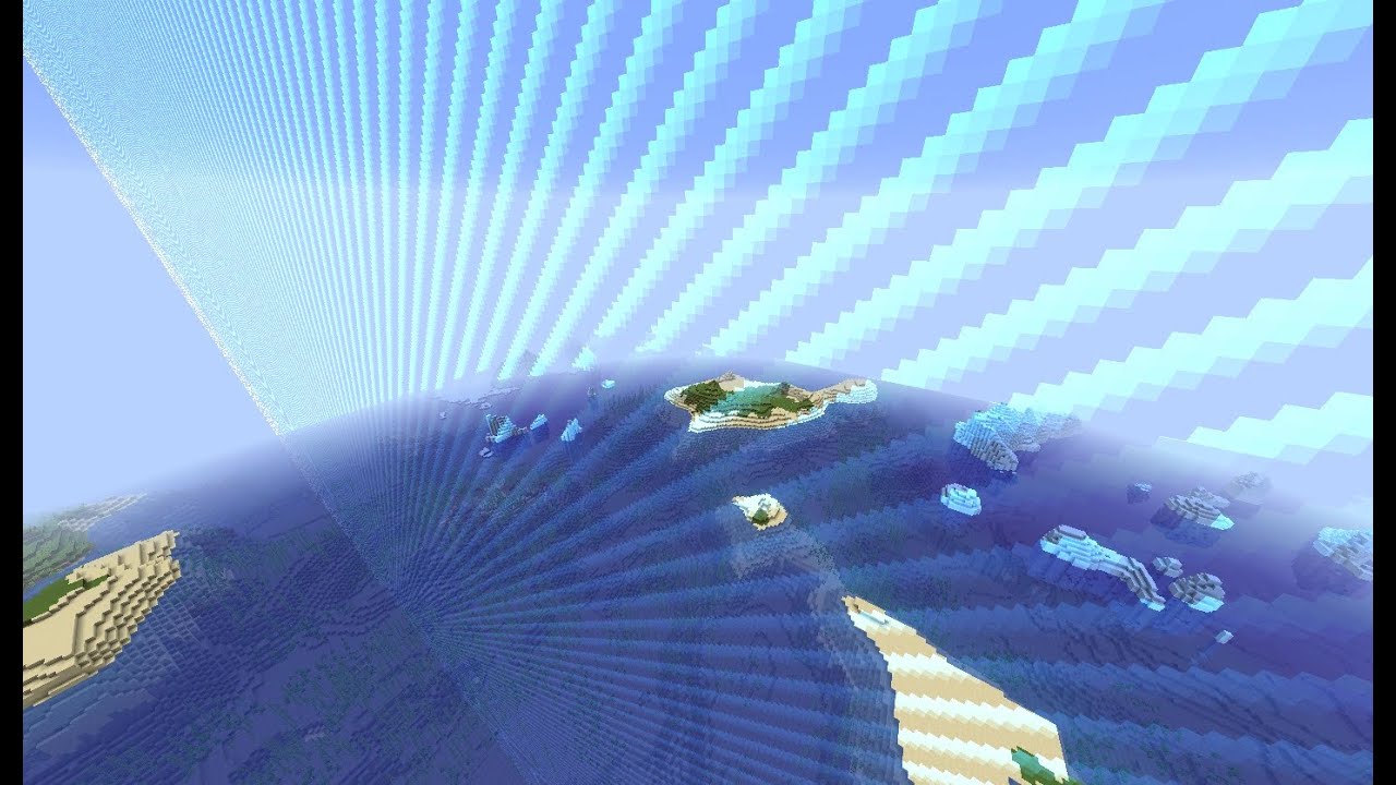 Minecraft 2b2t - World border +Z - YouTube