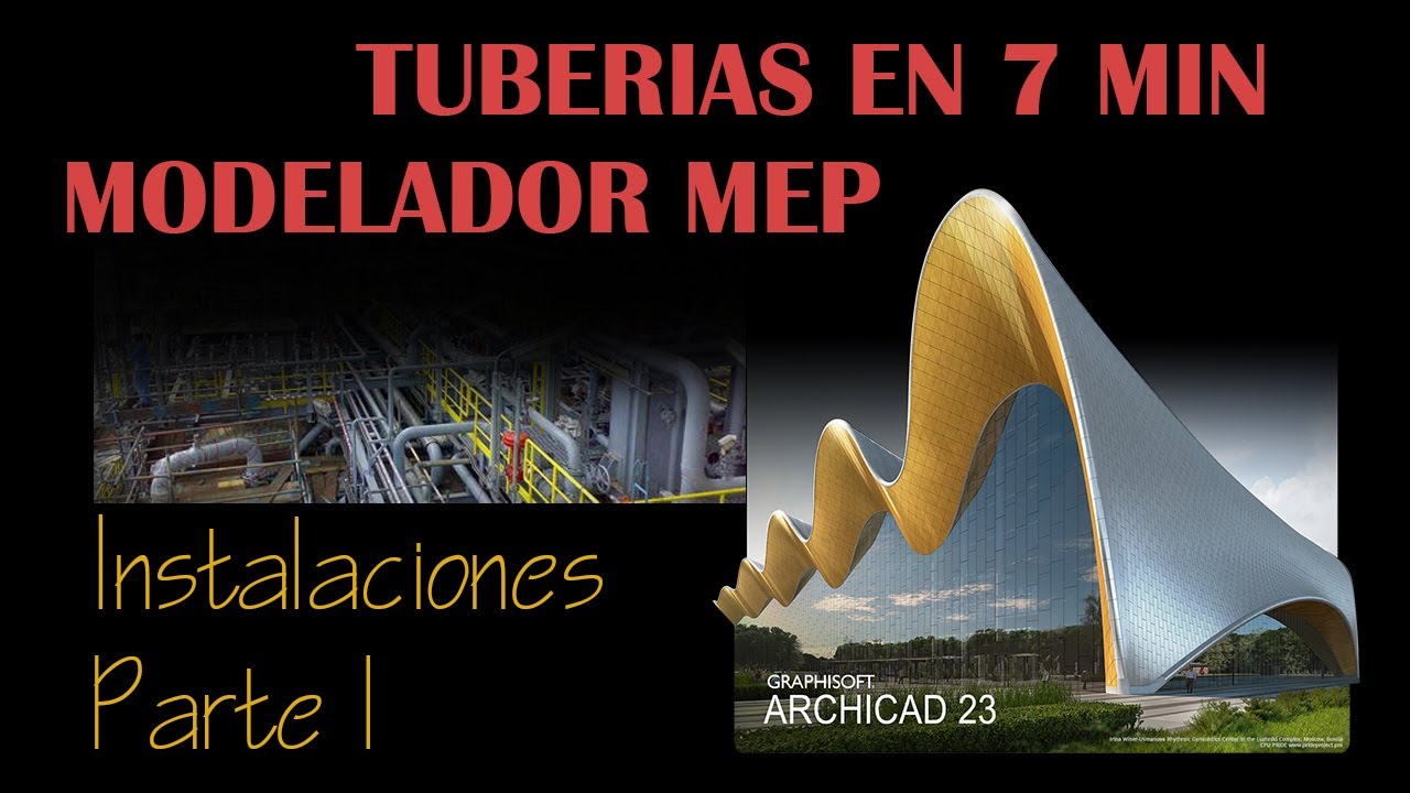Configura Sistemas MEP en Archicad23 | Tutorial Completo y Fácil - YouTube