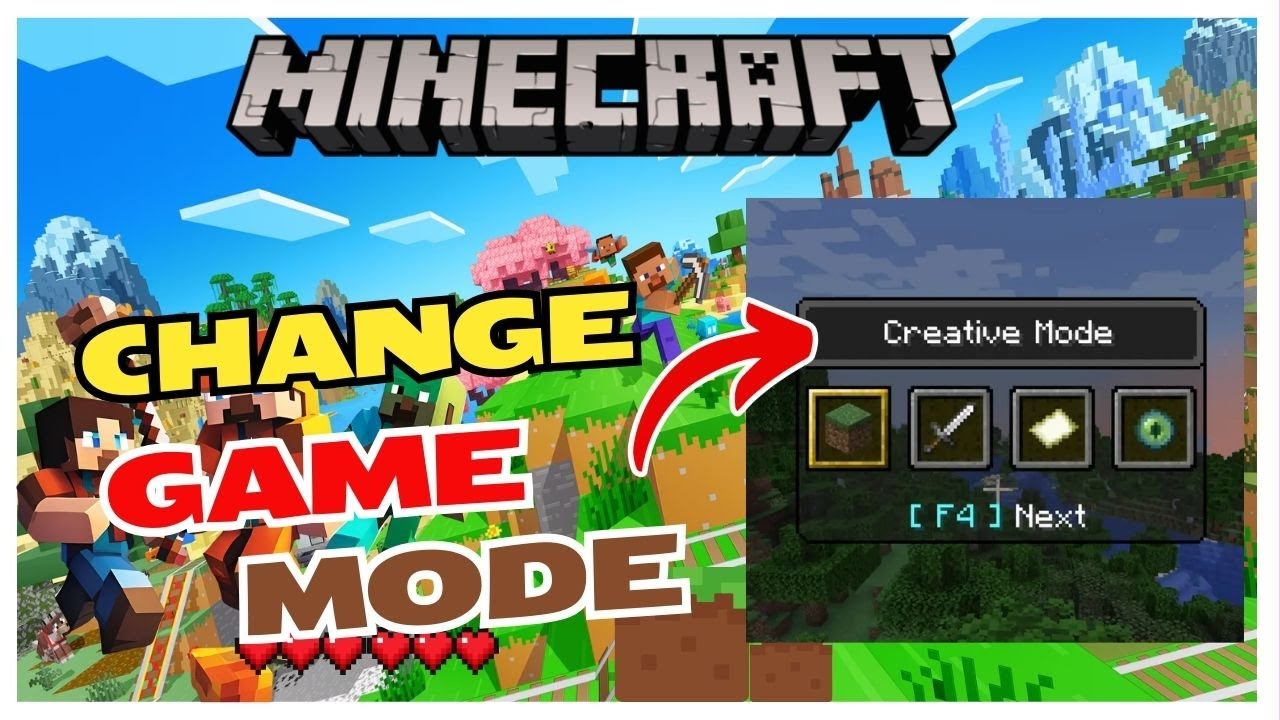 How to Change Game Mode in Minecraft 2025? - YouTube