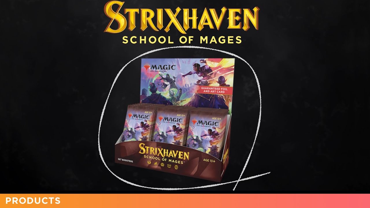 Strixhaven - Set Booster Box - YouTube