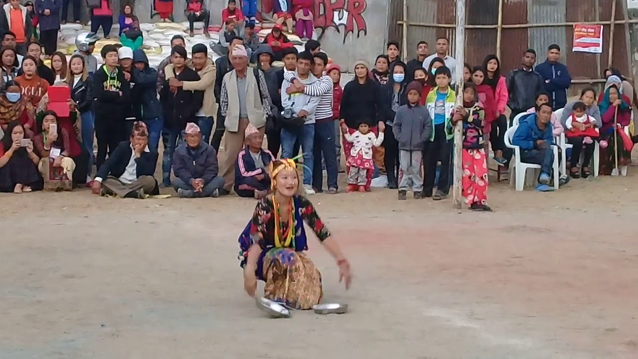 Nepali thali dance - YouTube