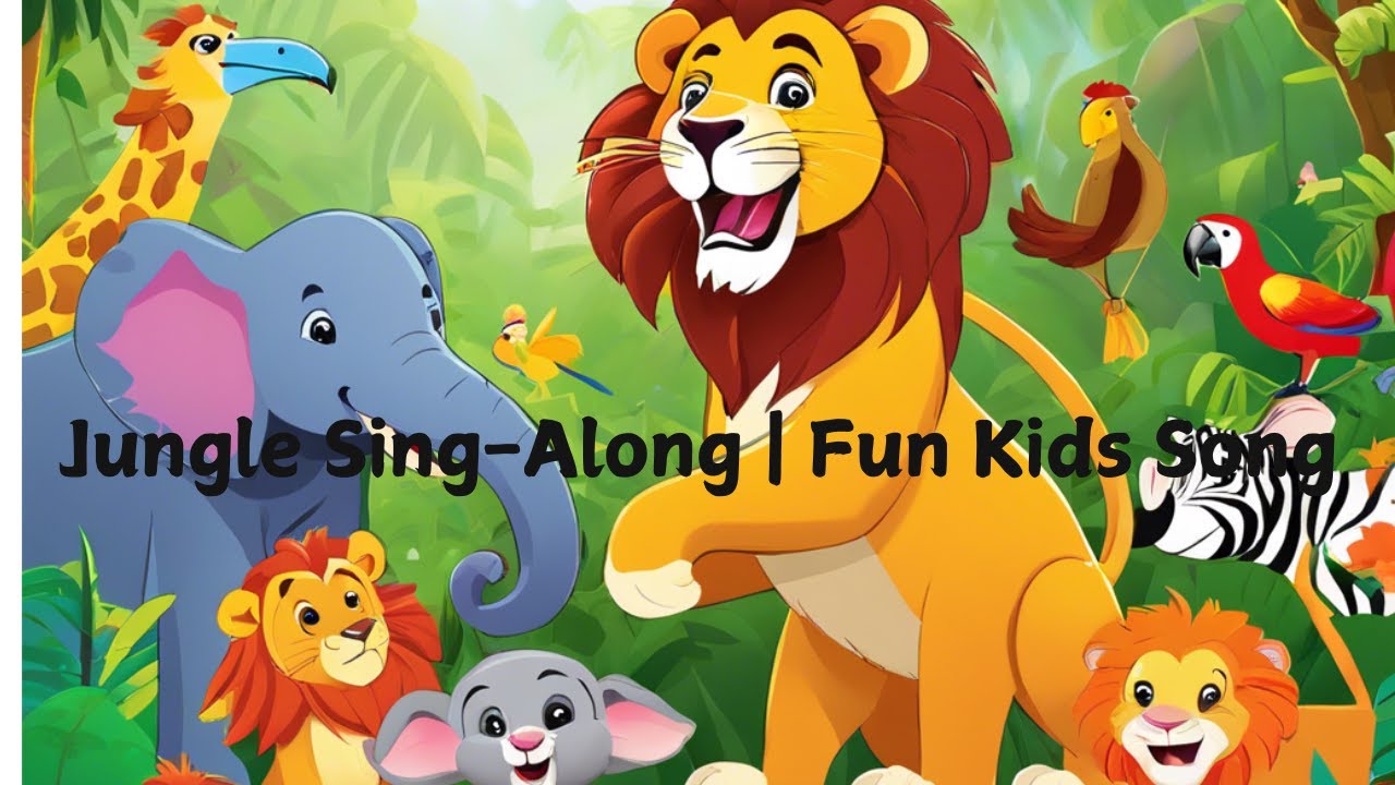 The Ultimate Jungle Sing-Along | Catchy Kids Song with Jungle Animals ...