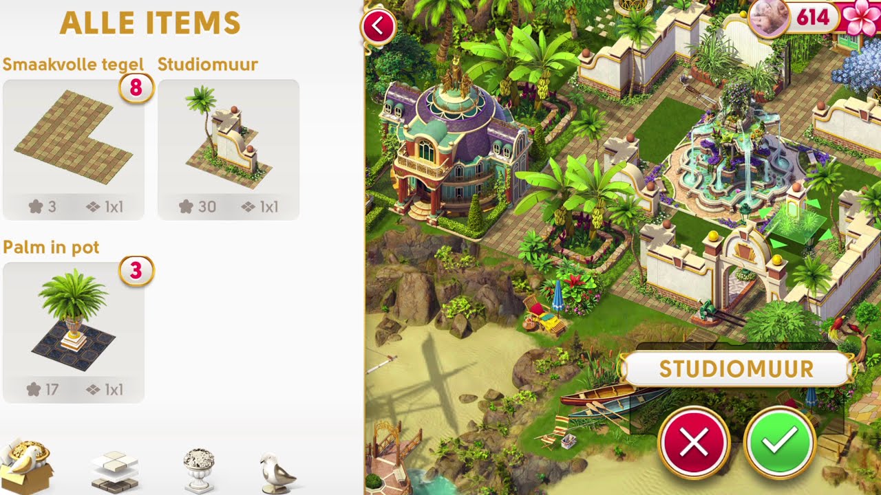 Junes Journey how to decorate the Hanging Gardens - YouTube