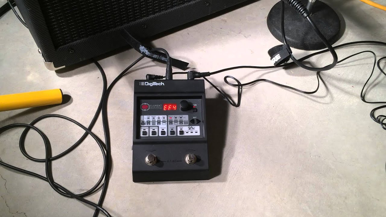 Digitech Element (Envelope Filter) Demo - YouTube