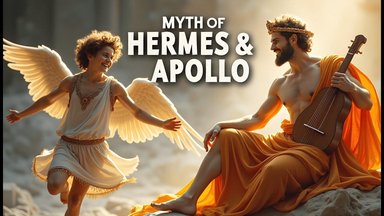 Greek Mythology Explained : The Myth of Hermes and Apollo - YouTube
