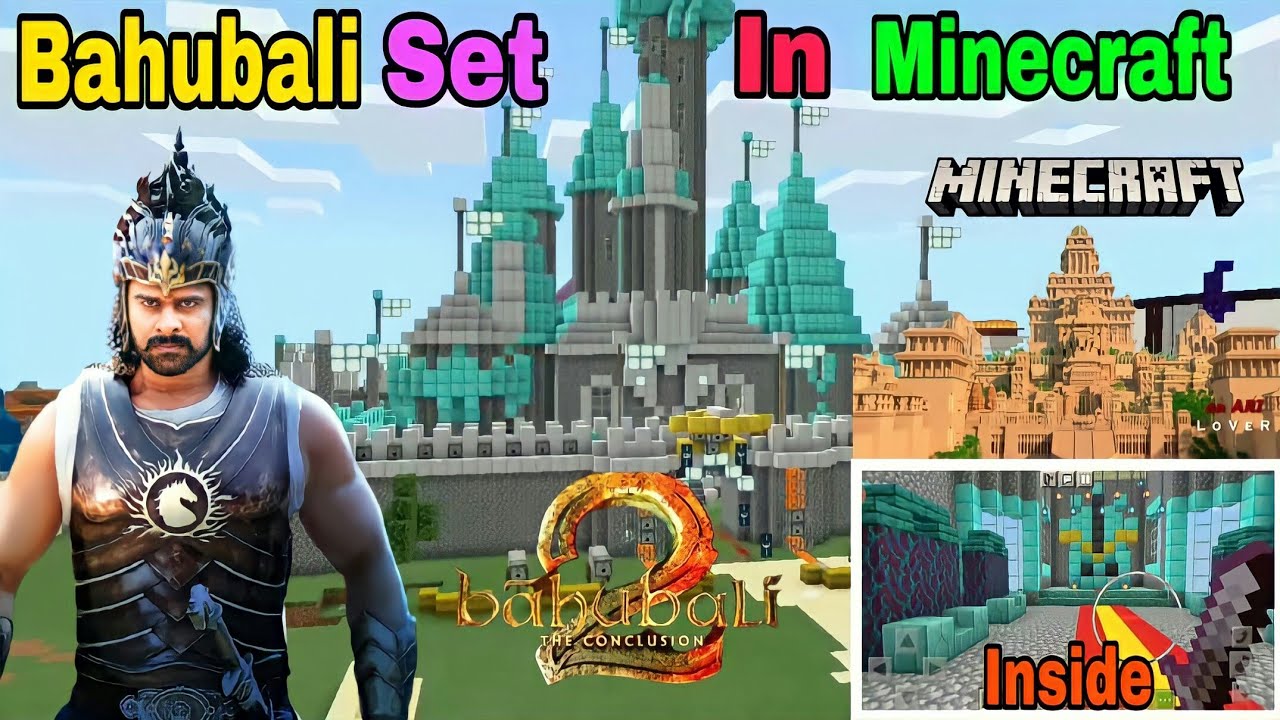 Bahubali Movie Set Tour In Minecraft 😍😱 | MO Nations | |Prabhas | - YouTube