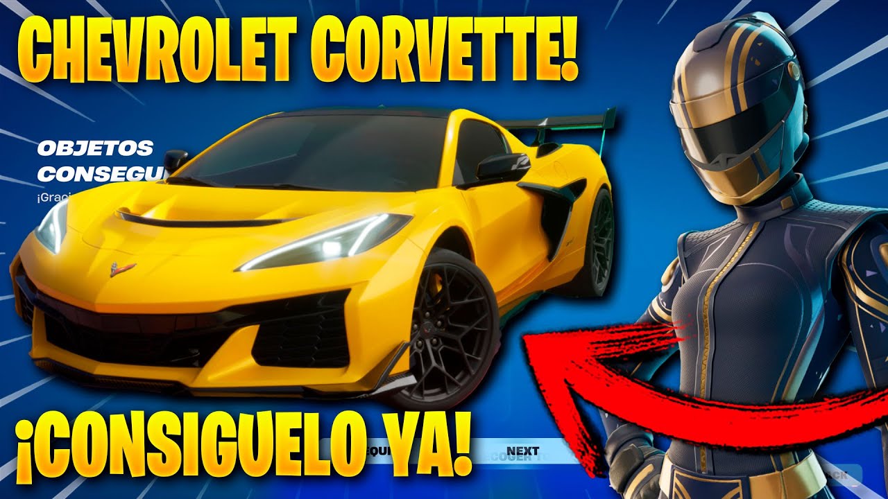 COMO CONSEGUIR GRATIS EL COCHE CHEVROLET CORVETTE ZR1 Y SKIN GRATIS EN ...