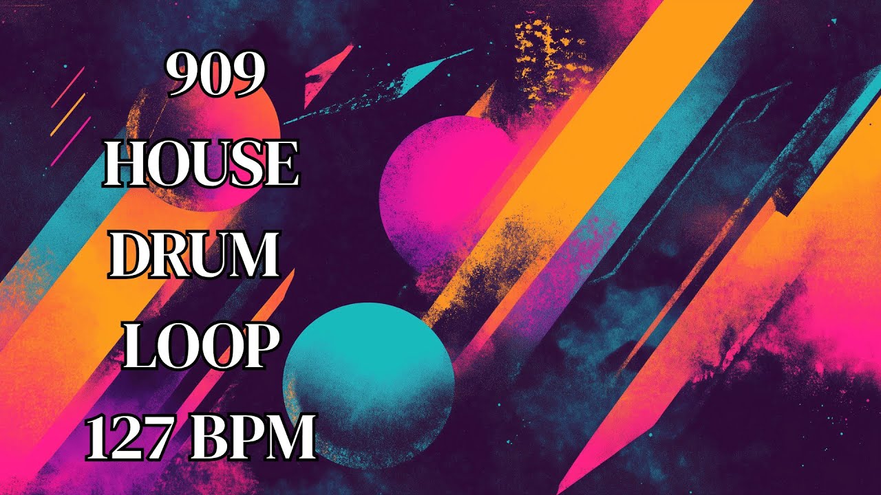 909 House Drum Loop – 127 BPM | Classic Rhythm for House Production ...
