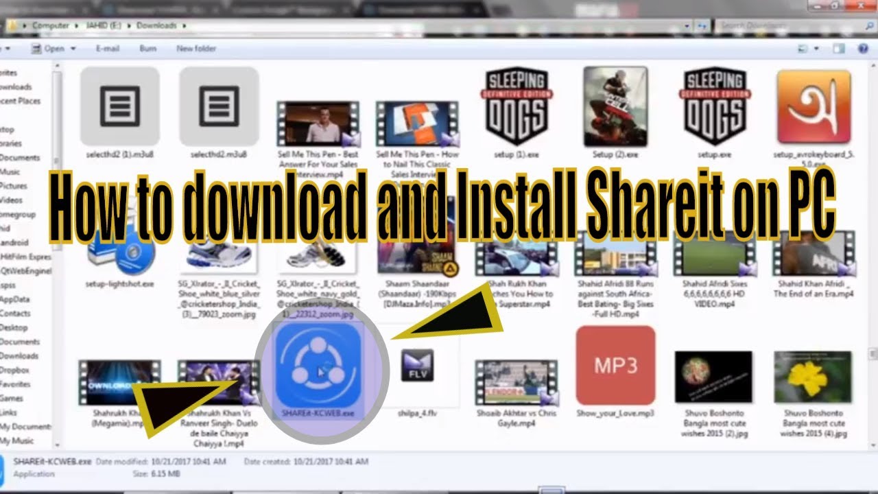 How to Download and Install Shareit On PC-Shareit App-Shareit for PC ...