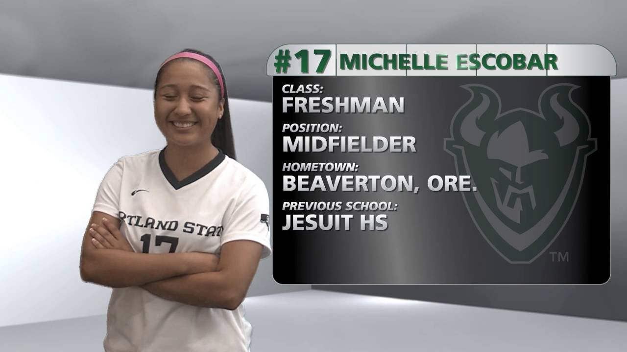 17 - Michelle Escobar | Portland State Women's Soccer - YouTube
