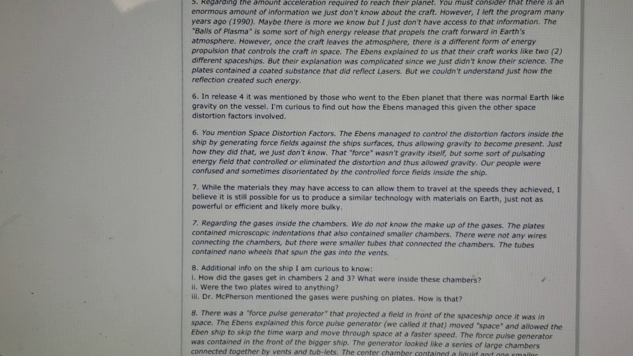 The Ebens - SPACECRAFT Details - YouTube