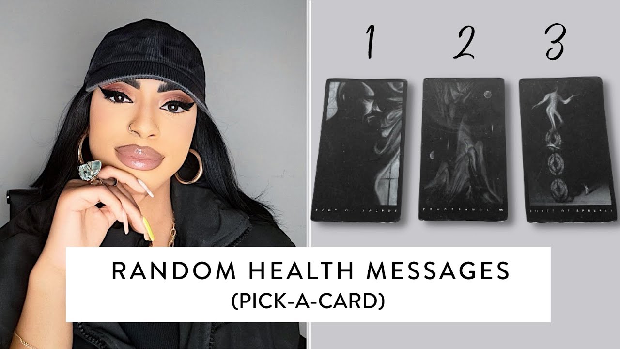 Random Health Messages (Pick-A-Card) - YouTube