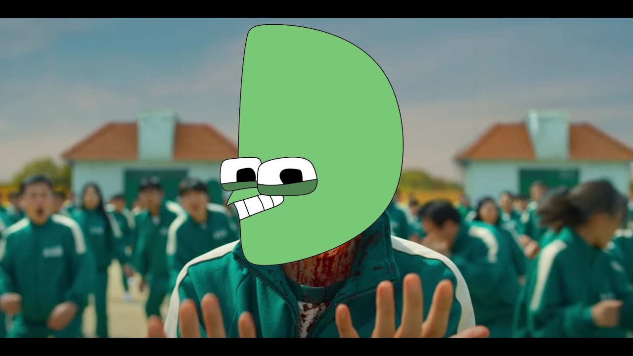 Alphabet lore , But Dee decided to play squid - YouTube