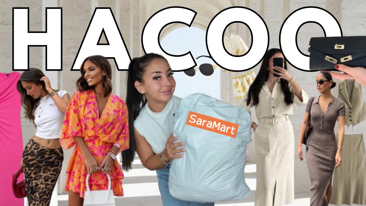 try-on-haul-hacoo-saramart-youtube