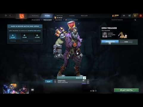 Time to Open 14 Treasures - Diretide 2022 Collector's Cache | DoTa 2 - YouTube