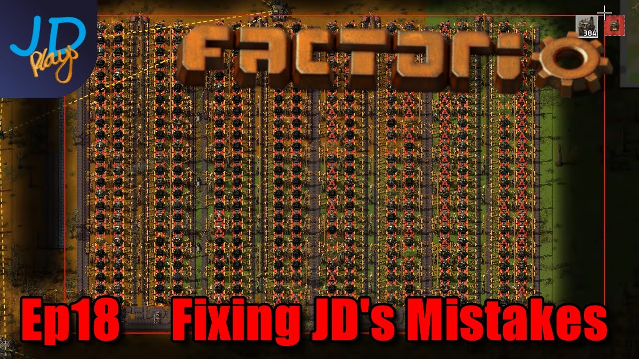 Ep18 Fixing JD's Mistakes | Factorio Biter Hell | Gameplay, Lets Play ...