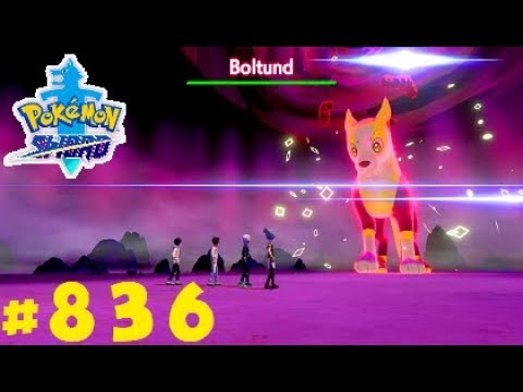 Pokemon Sword Shiny Dynamax Boltund Raid & Catch - YouTube