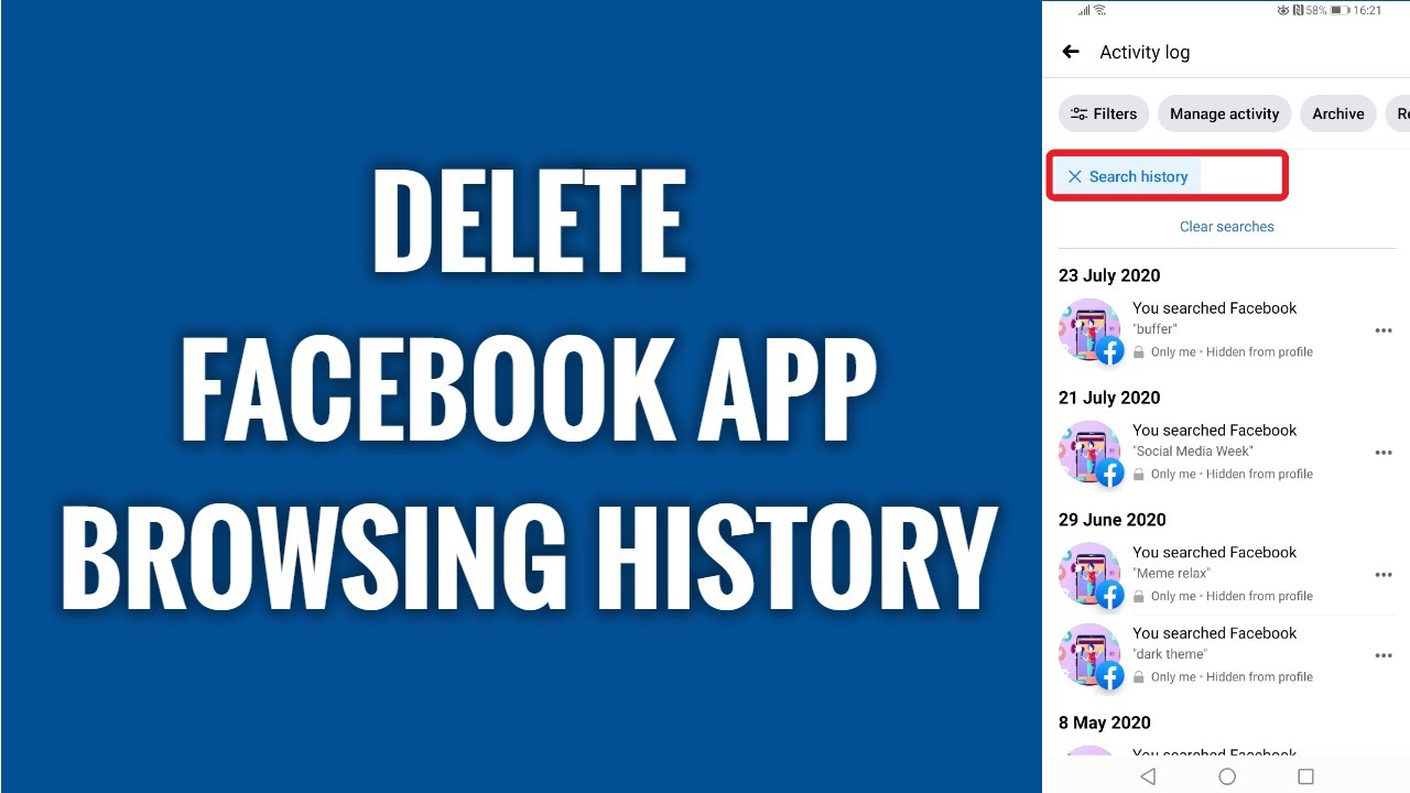 How To Delete Your Facebook App Browsing History In 2022 YouTube how-to-delete-your-facebook-app-browsing-history-in-2022-youtube