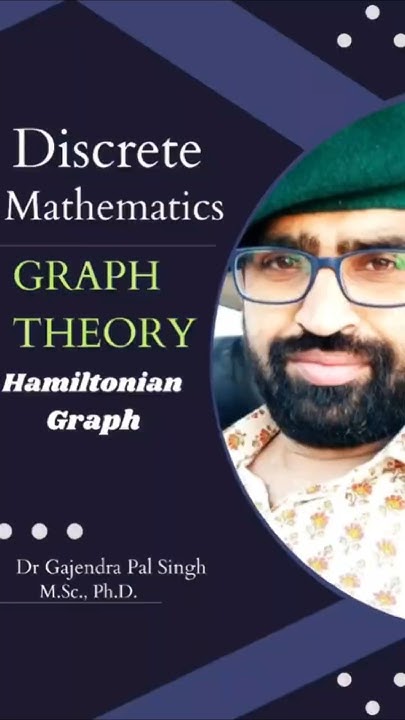 Graph Theory #25 || Discrete Mathematics||Hamiltonian Graph||Hamiltonian Path|| Hamiltonian ...