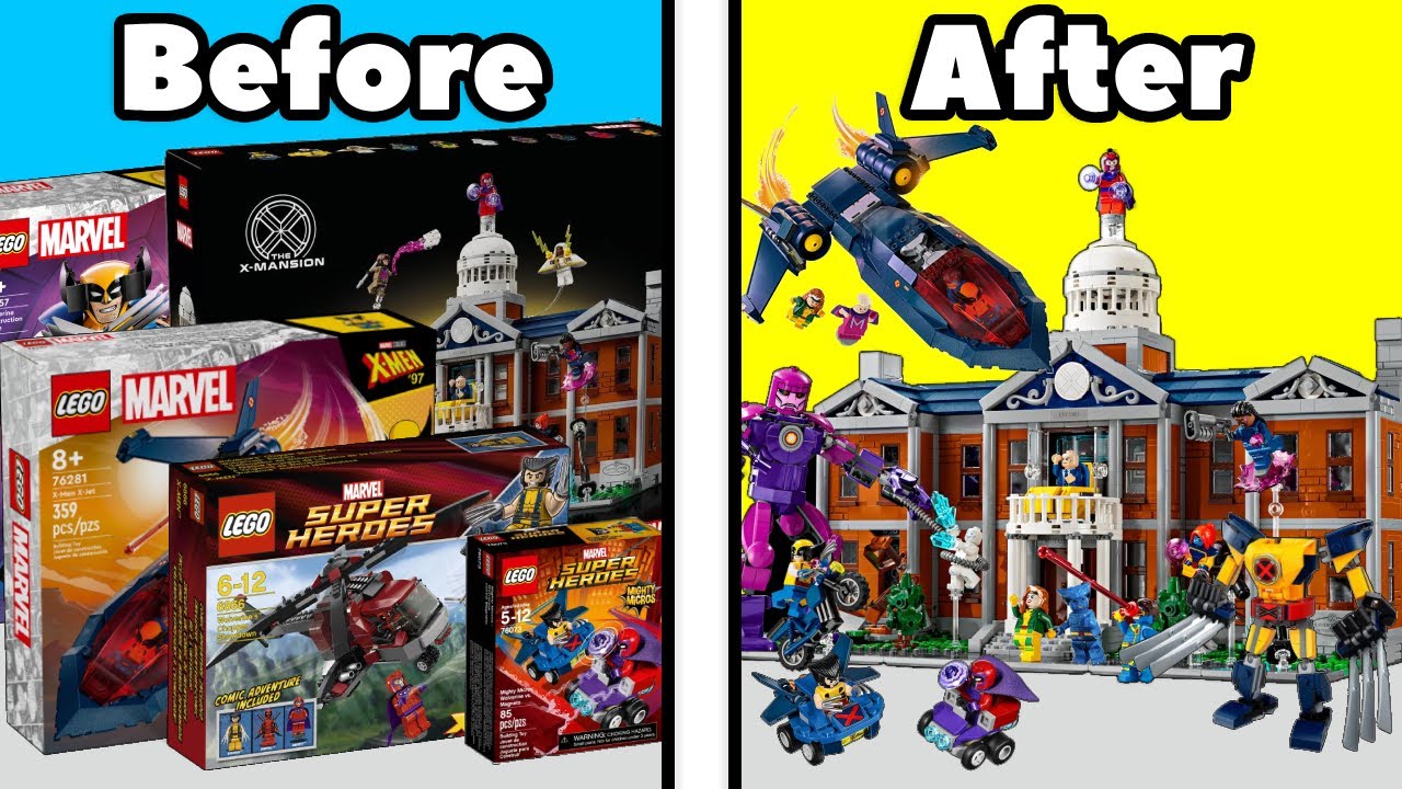 I Built EVERY LEGO X-Men Set EVER Made... - YouTube