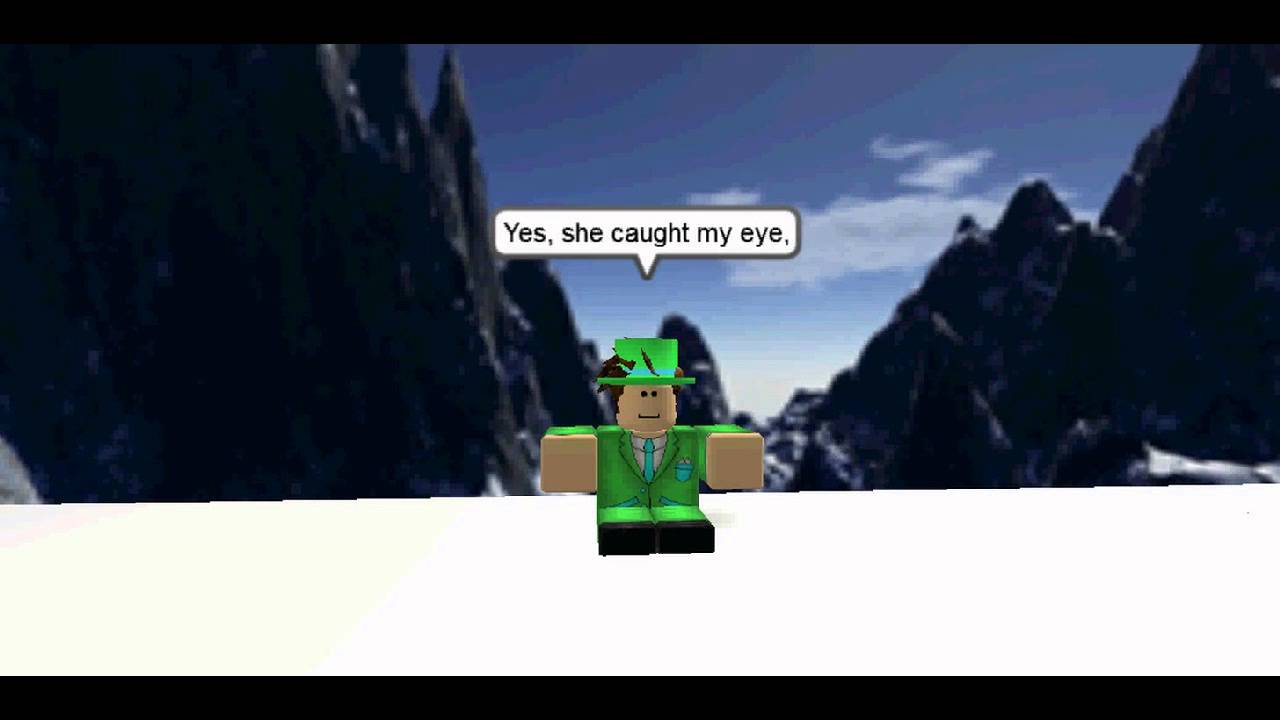 ROBLOX james Blunt "You're beautiful" Music video By Greenskreen - YouTube