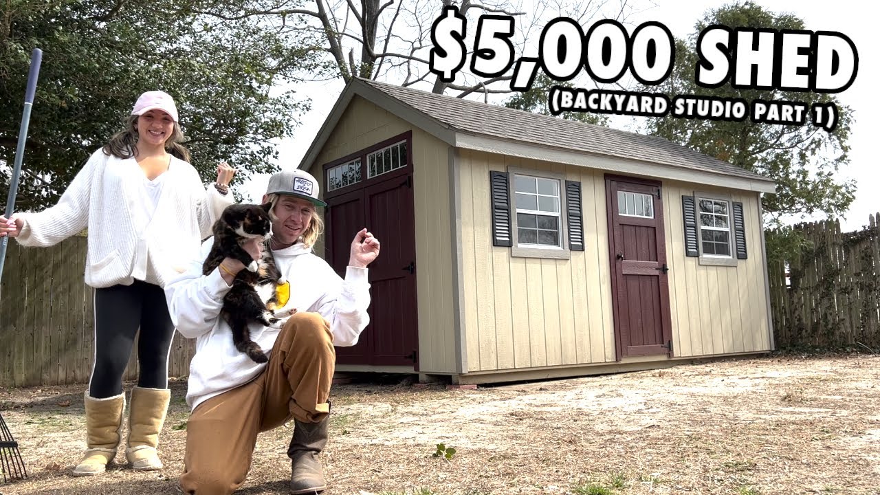 This SHED Will Change Everything For Us! - YouTube