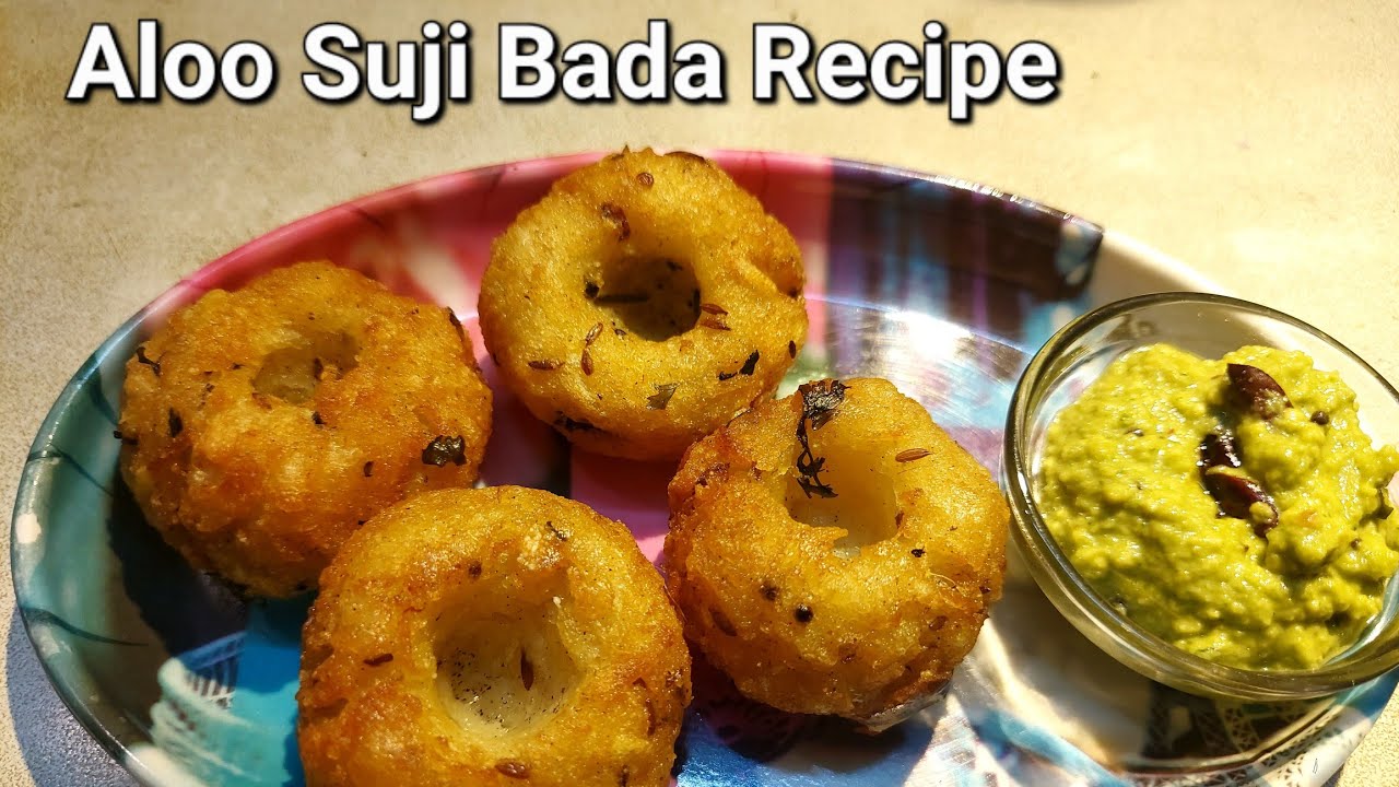 Instant Breakfast tiffin for kids | Aloo Suji Bada Recipe 😋 | Easy ...