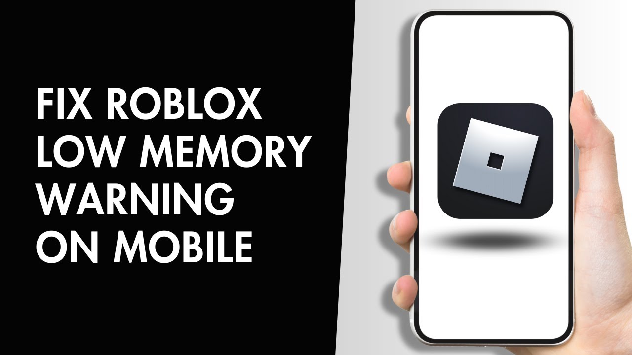 How to Fix Roblox low Memory Warning on Mobile - YouTube