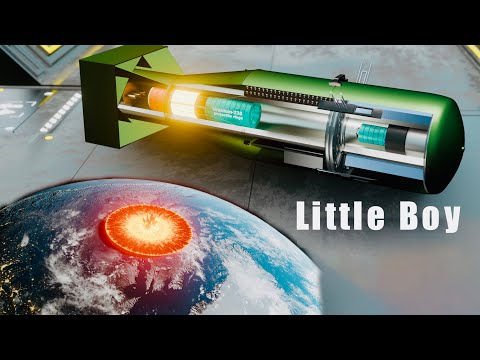 How Did the LITTLE BOY Atomic Bomb Work? Hiroshima Bombing | @Learnfromthebase