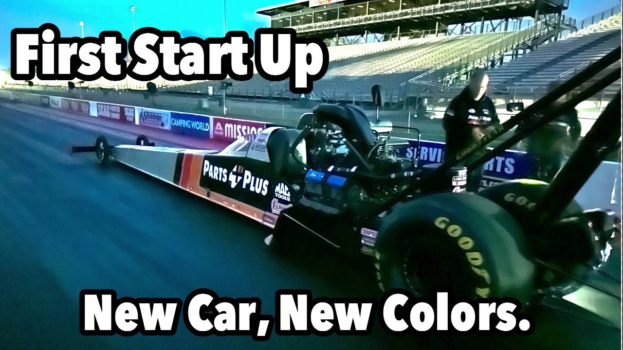 First Start Up. Nitro Top Fuel Dragster. - YouTube