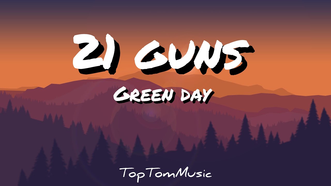 21 Guns - Green day (lyrics) - YouTube