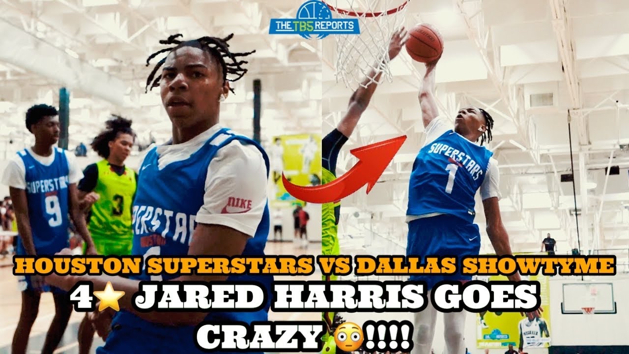 4⭐️ Jared Harris & Houston Superstars vs Dallas Showtyme UA Rise😳!!!! # ...